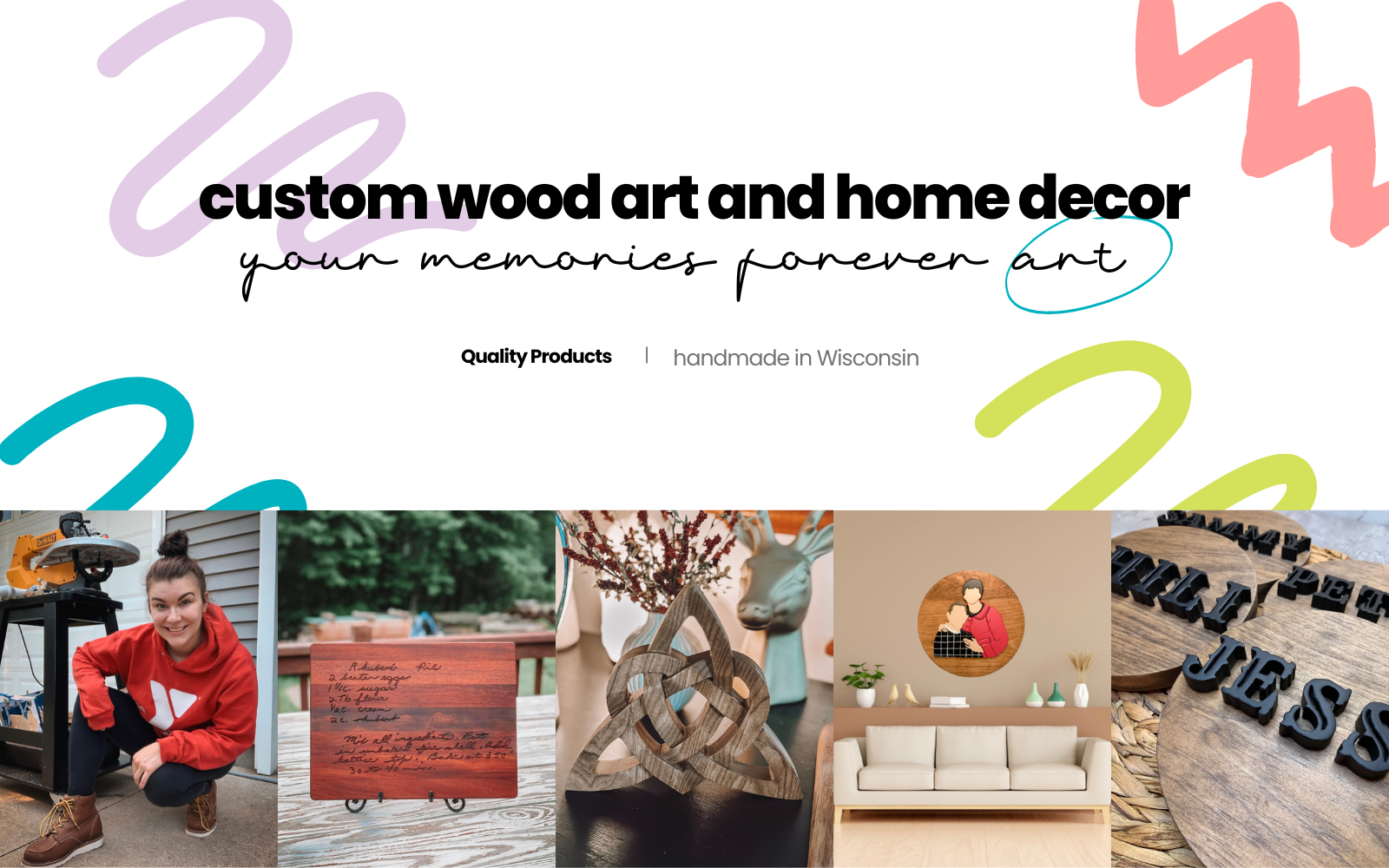 Custom Wood Art and Handmade Home Decor – OliveandPineDesigns